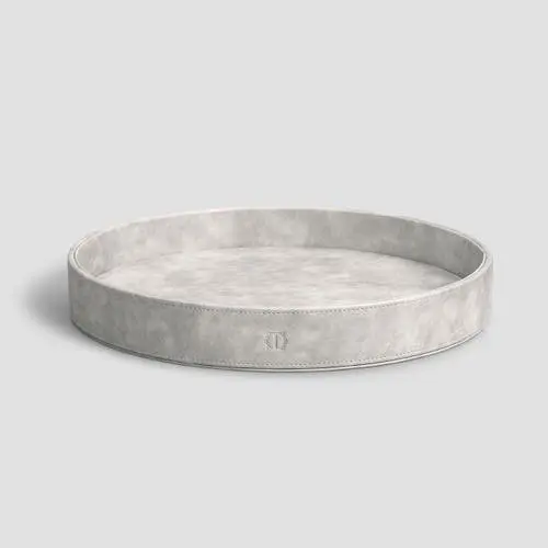 TOGAS Dunford Serving Tray - White Round