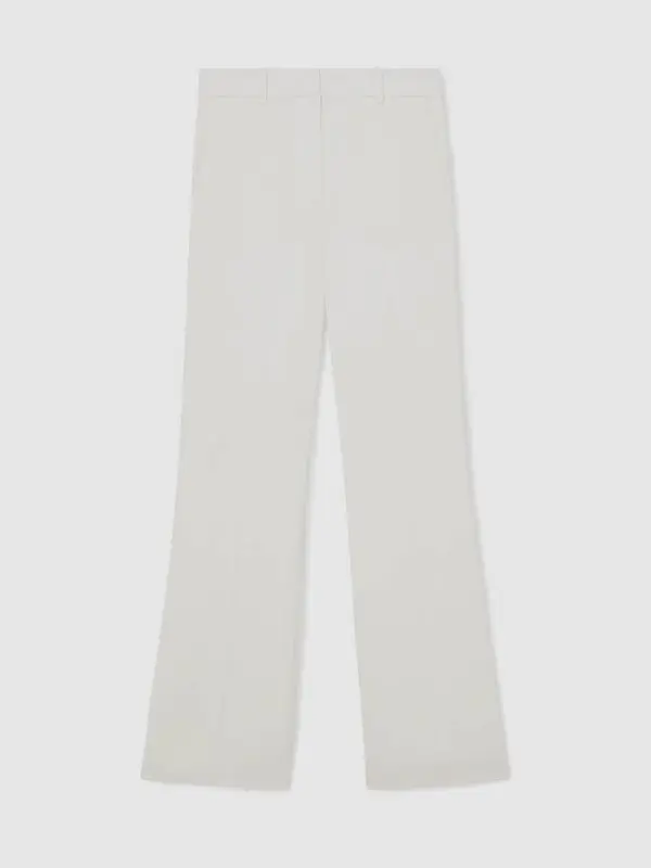 REISS Wide-leg Seam-detail Trousers