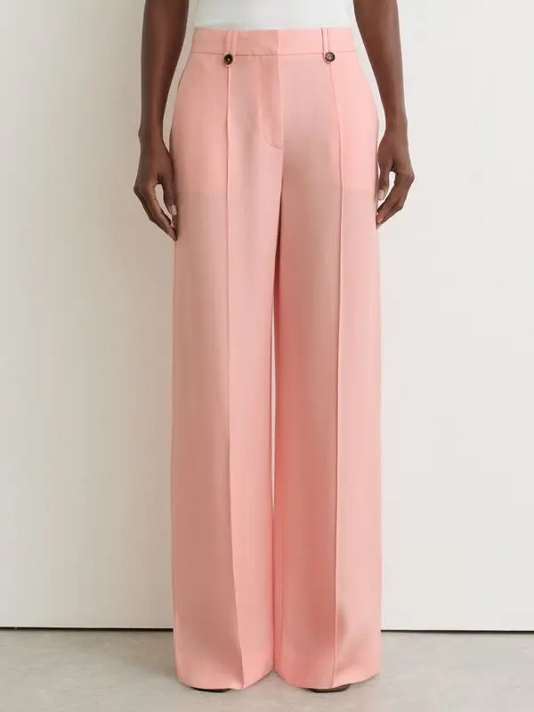 REISS Magda Petite Wide-leg Suit Trousers