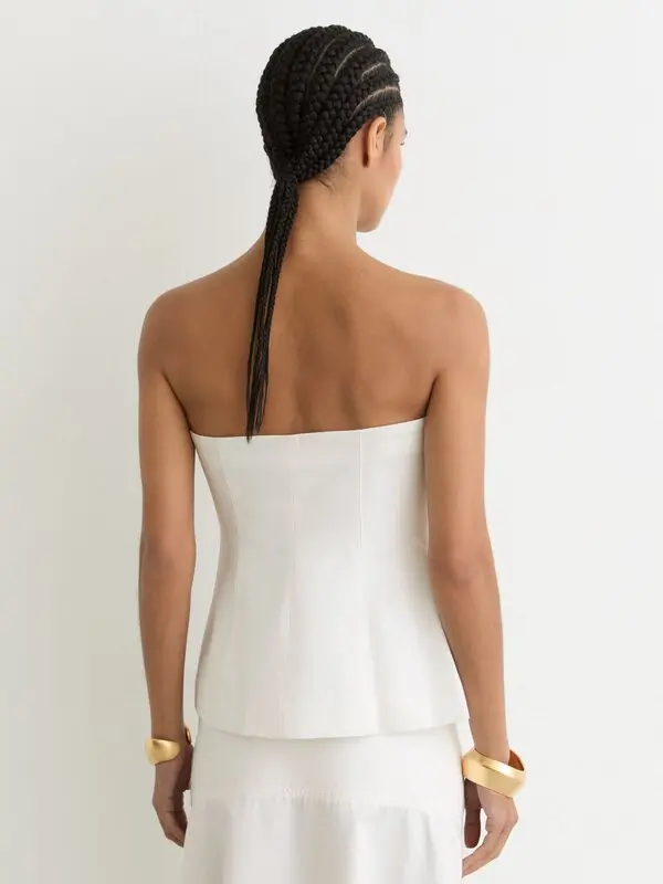 REISS Riley Strapless Waistcoat