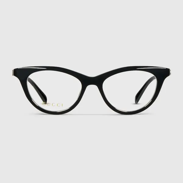 Gucci Cat-eye Optical Frame - Black