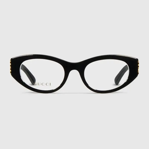 Gucci Oval Optical Frame - Black