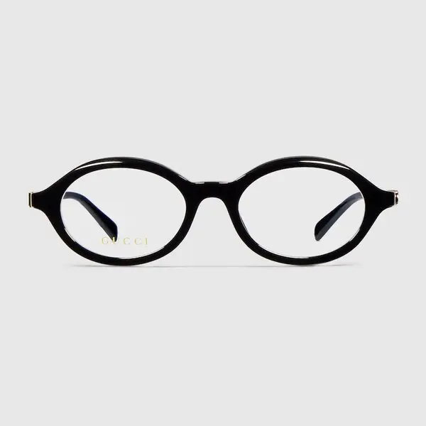 Gucci Oval Optical Frame - Black