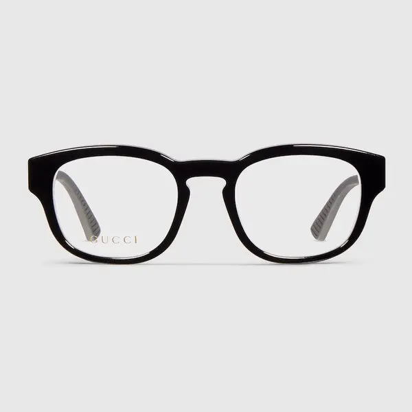 Gucci Round Optical Frame - Black