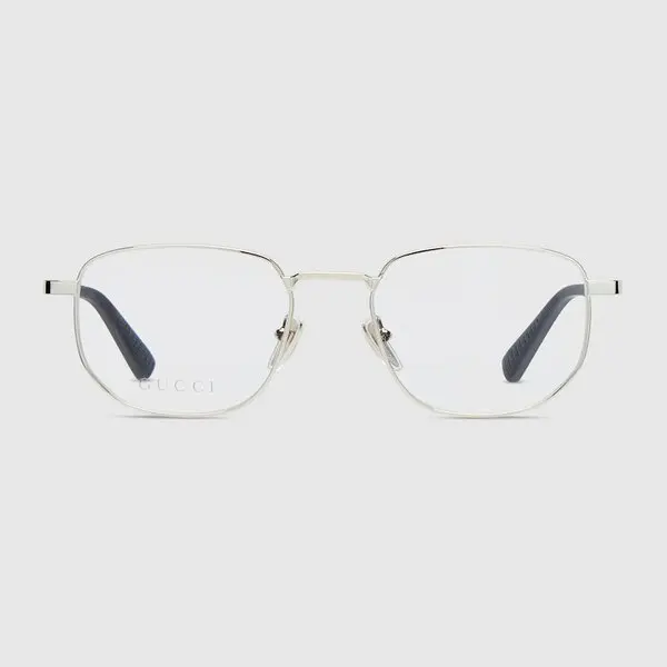 Gucci Round Optical Frame - Silver