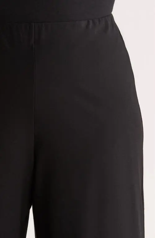 Eileen Fisher Ankle Wide Leg Stretch Pants