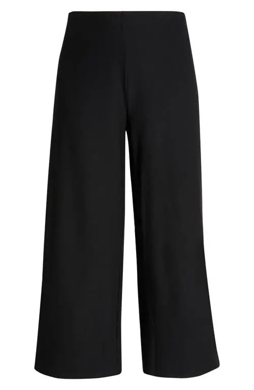 Eileen Fisher Ankle Wide Leg Stretch Pants