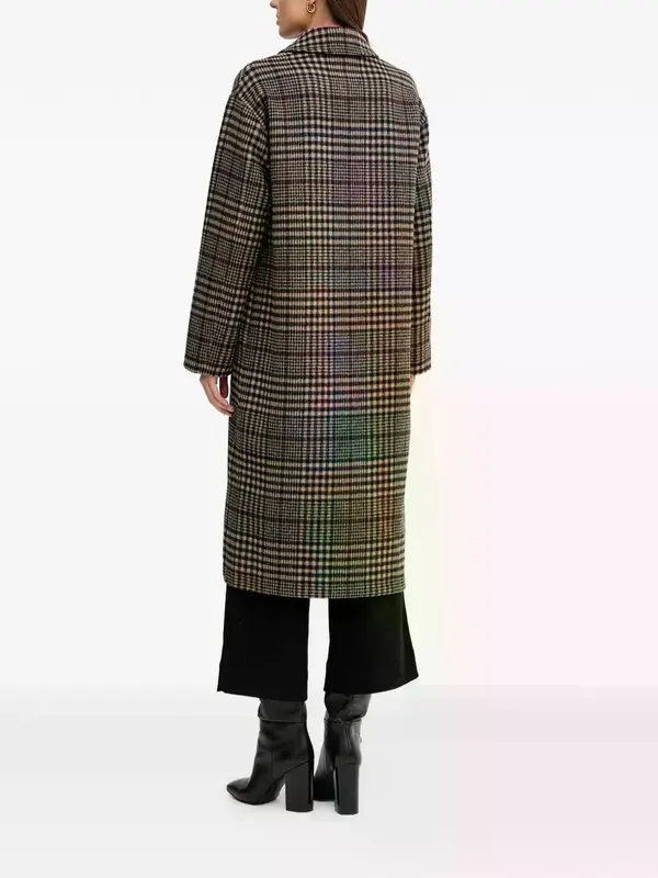 Joseph Ribkoff Checked Collared Coat