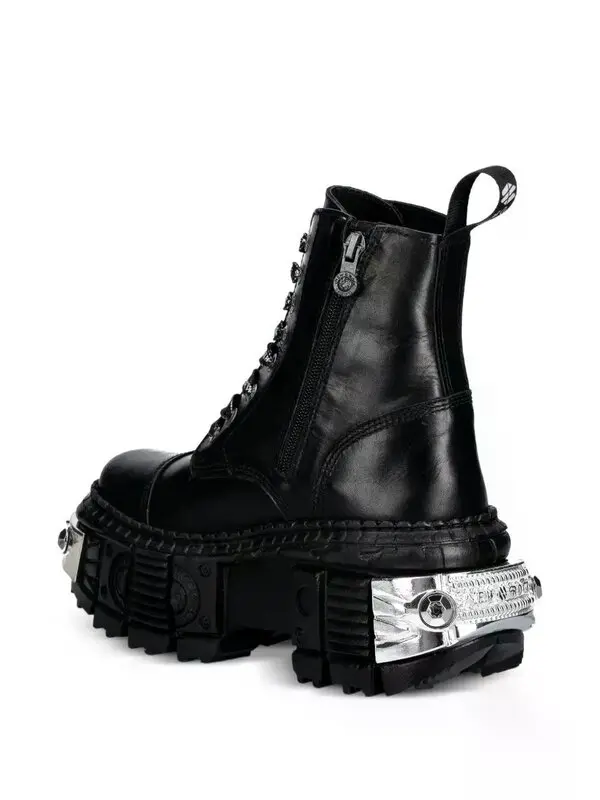 NEW ROCK Lace-up Platform Boots