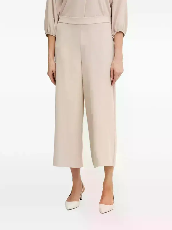 Joseph Ribkoff Cropped Wide-leg Trousers