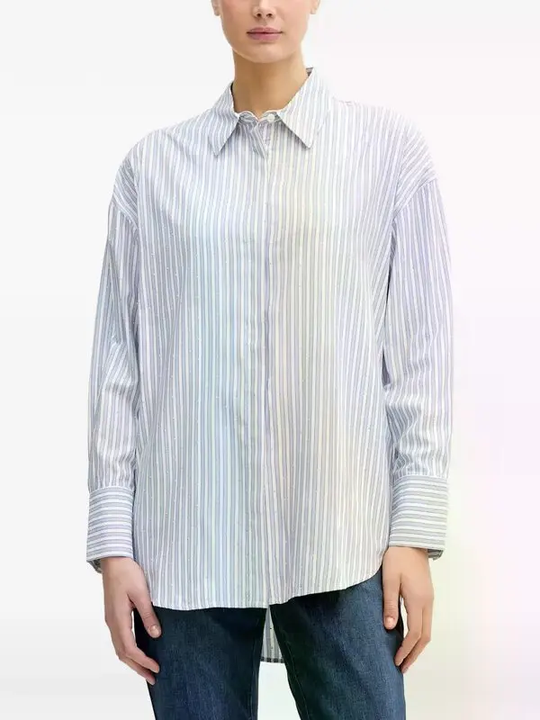 Joseph Ribkoff Striped Button-down Shirt