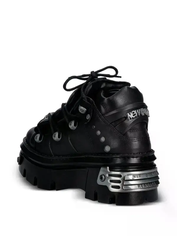 NEW ROCK Metal Detail Boots