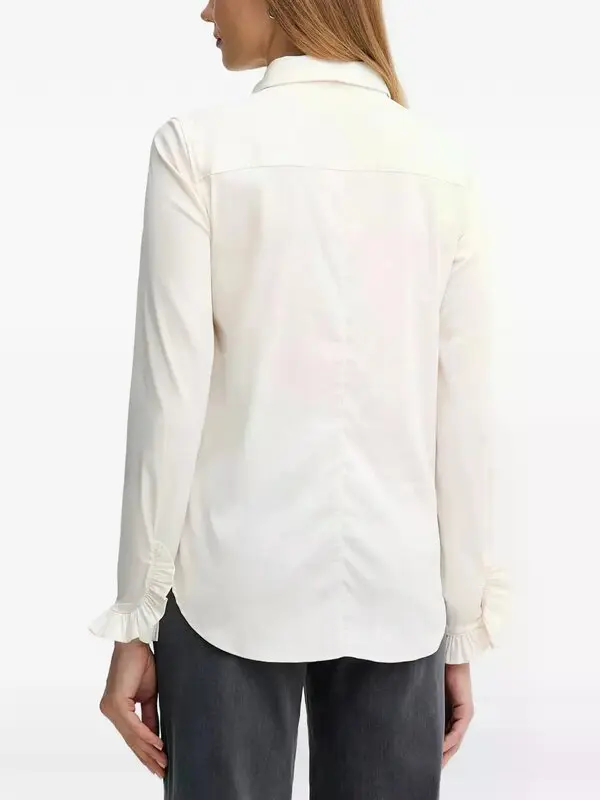 MOS MOSH Ruffled-detail Shirt
