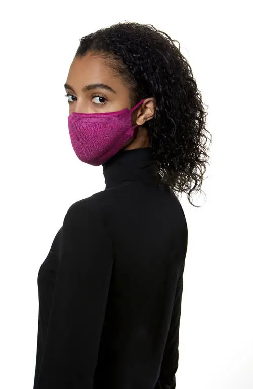 St. John Artisinal Tweed Adult Face Mask - Pink