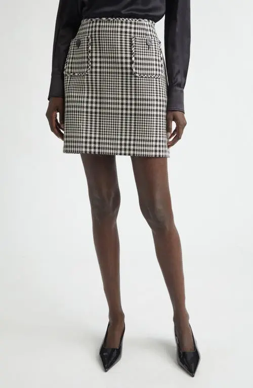 Lafayette 148 New York Cotton Patch Pocket Miniskirt