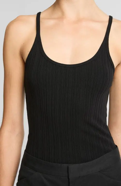 Vince Variegated Rib Tank