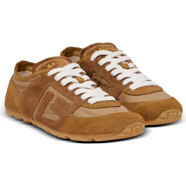 Balmain Racer 45 Trainers - Brown