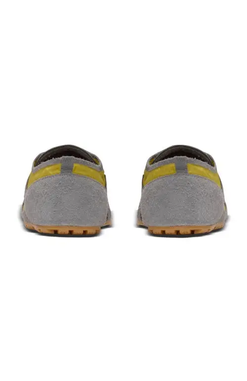 Balmain Racer Suede And Nylon Trainers - Yellow