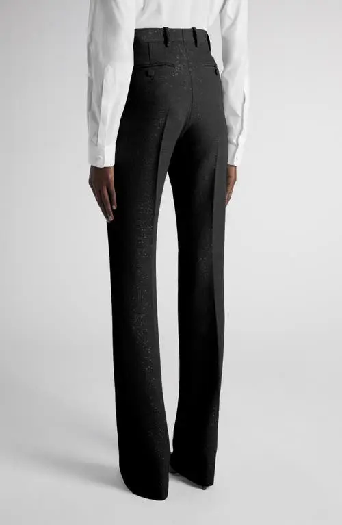 TOM FORD Sequin Straight-leg Pants - Black