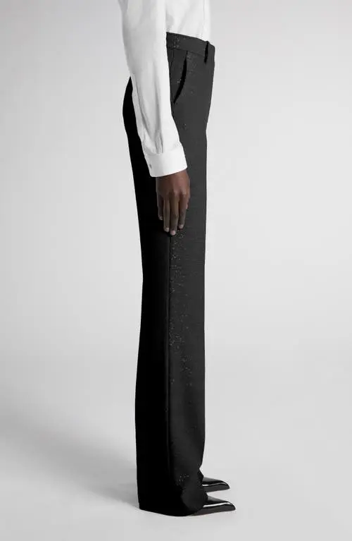 TOM FORD Sequin Straight-leg Pants - Black
