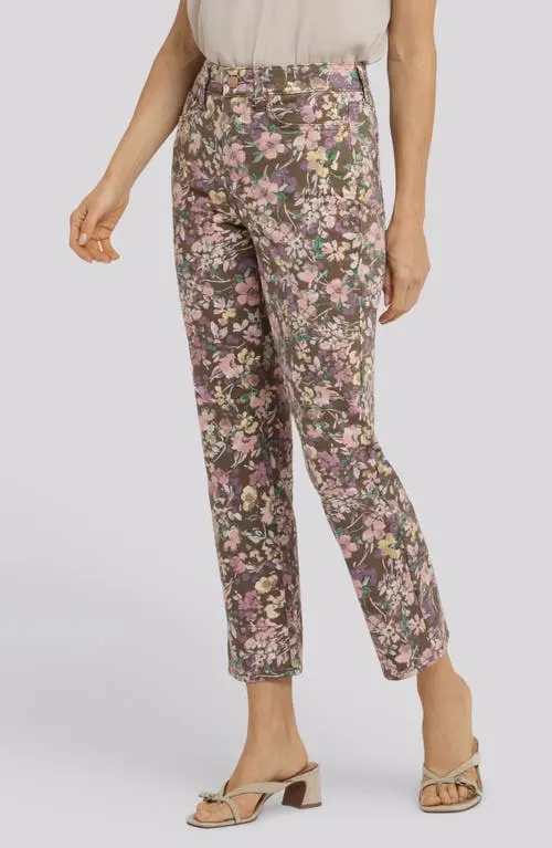 NYDJ Marilyn Floral Ankle Jeans