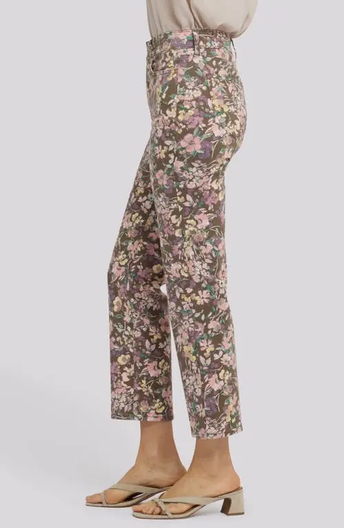 NYDJ Marilyn Floral Ankle Jeans