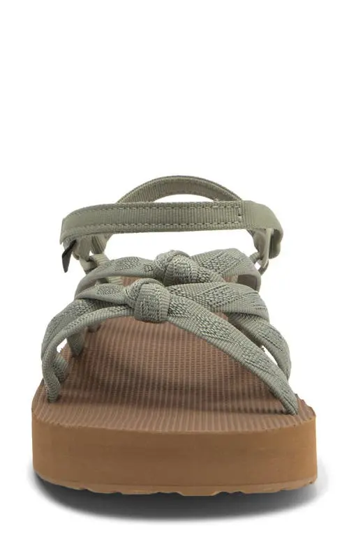 Teva Kena Slim Midform Sandal - Seagrass Multi