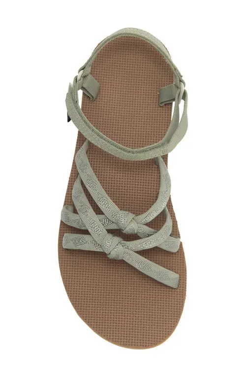 Teva Kena Slim Midform Sandal - Seagrass Multi