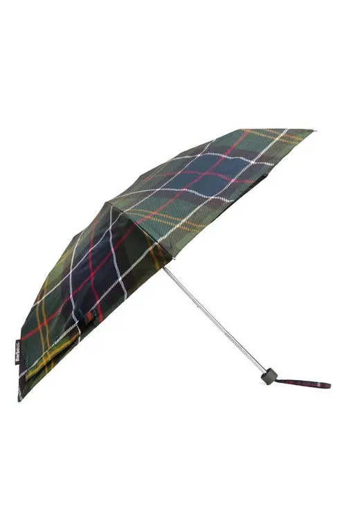 Barbour Tartan Umbrella With Sun Protection - Classic Tartan