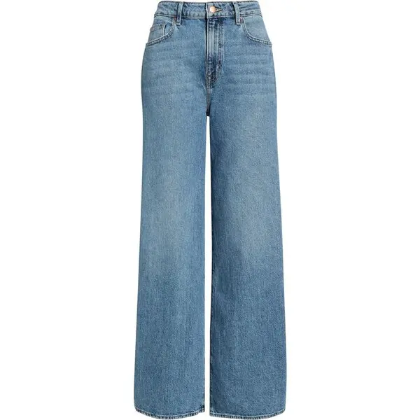 Treasure & Bond High Waist Wide Leg Jeans - Medium Wash