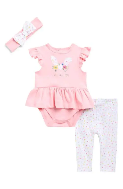 LITTLE ME Bodysuit And Leggings Set With Headband