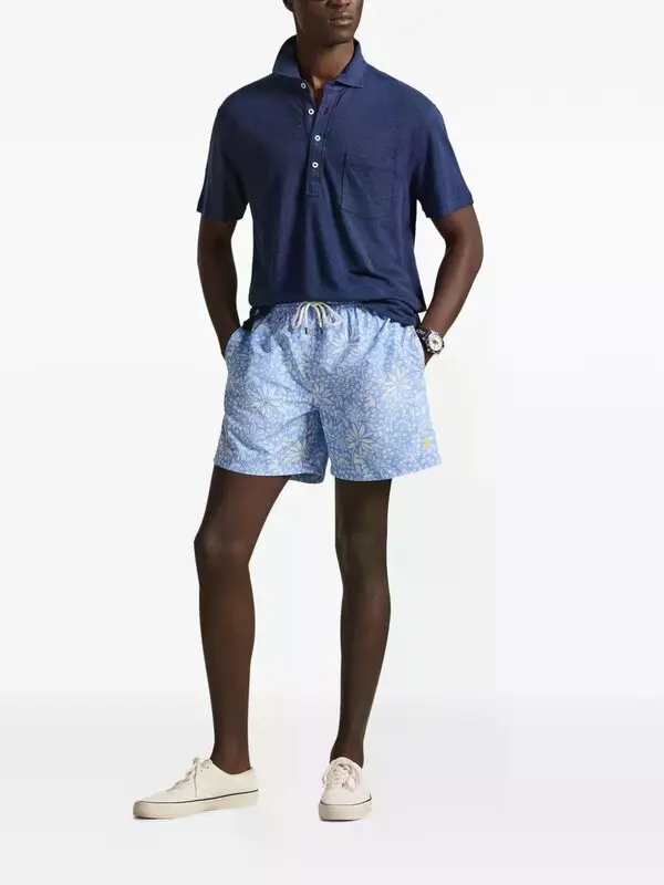 Polo Ralph Lauren Floral Swim Shorts - Blue