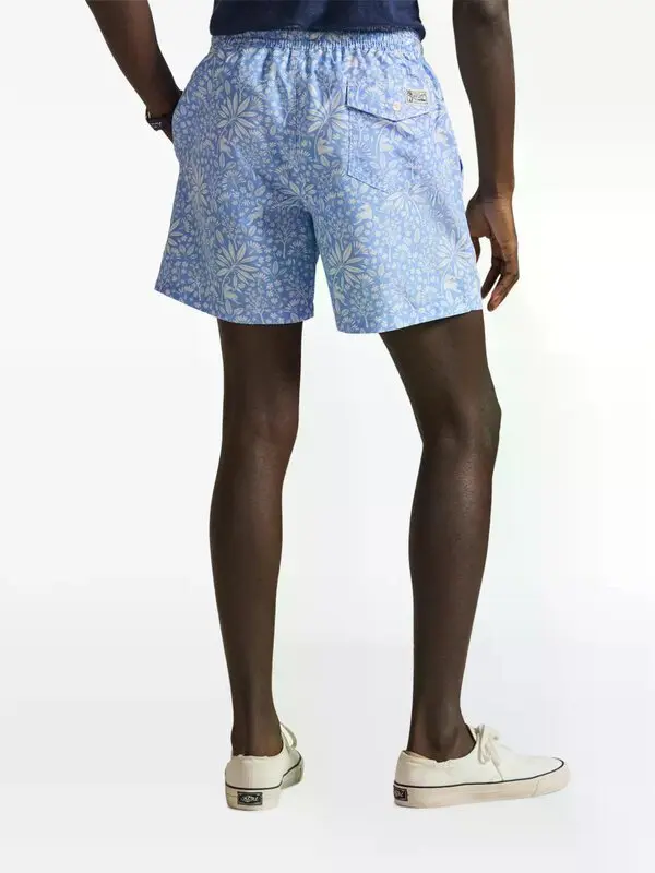 Polo Ralph Lauren Floral Swim Shorts - Blue