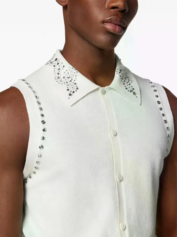Versace Embellished Vest