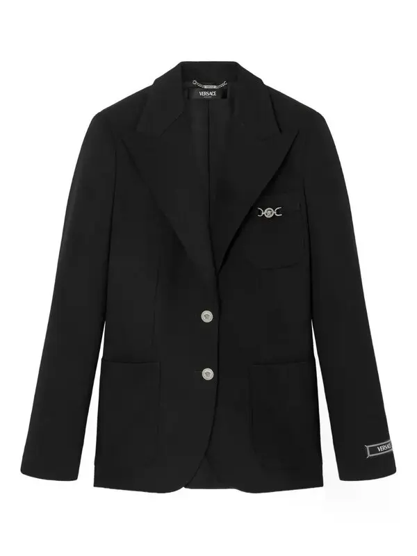 Versace Buttoned Blazer