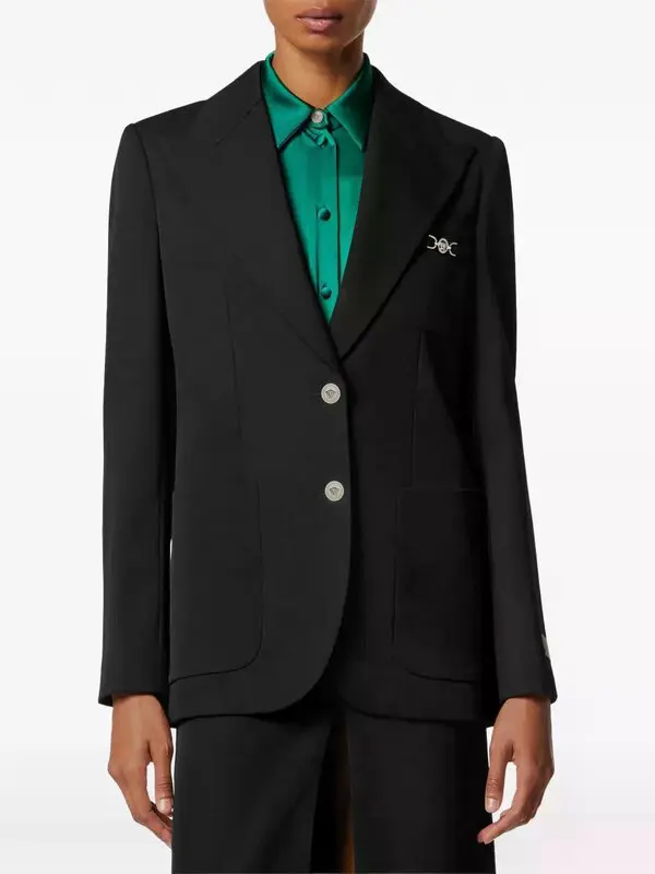 Versace Buttoned Blazer