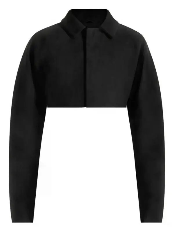Manière De Voir Balloon Sleeves Jacket - Black