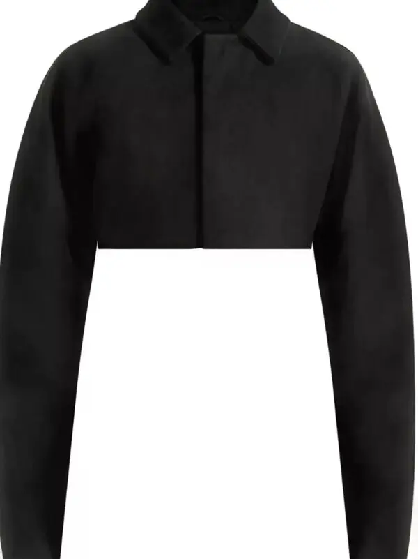 Manière De Voir Balloon Sleeves Jacket - Black
