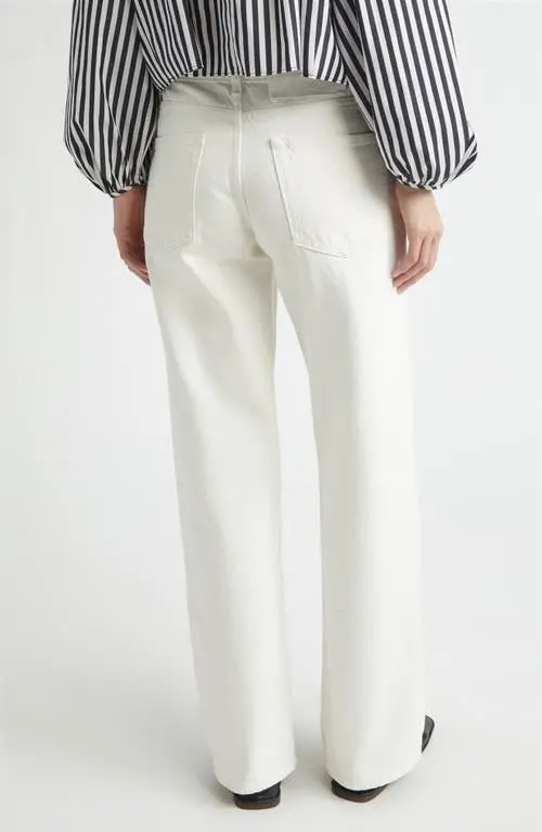 NACKIYE Uptown Cotton Denim Straight Leg Jeans - Kaimak
