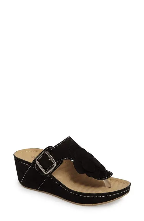 DAVID TATE Platform Wedge Sandal