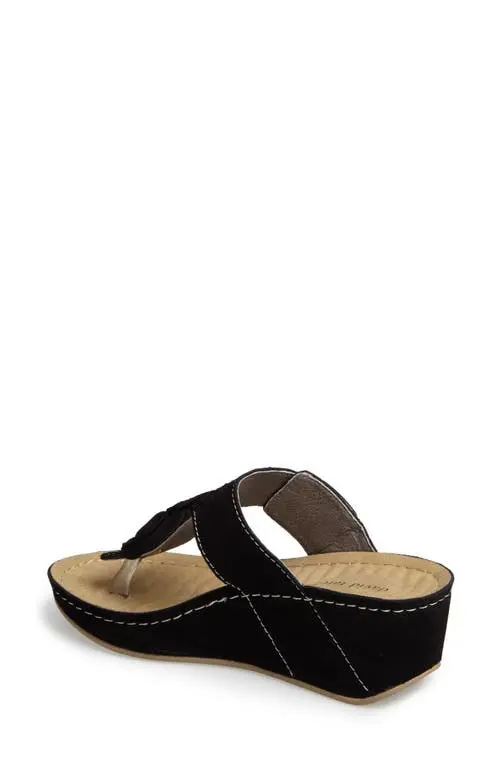 DAVID TATE Platform Wedge Sandal