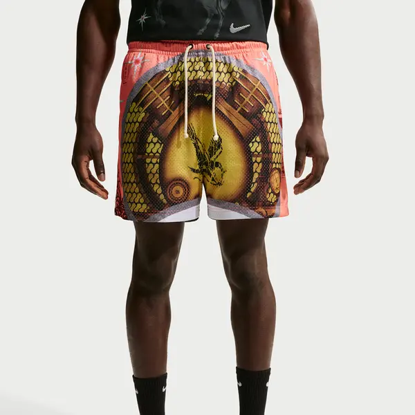 Nike Standard Issue Dri-fit 5" Practice Mesh Basketball Shorts