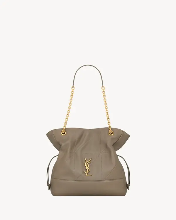 Saint Laurent Jamie Shopping Small Tote - Light Taupe