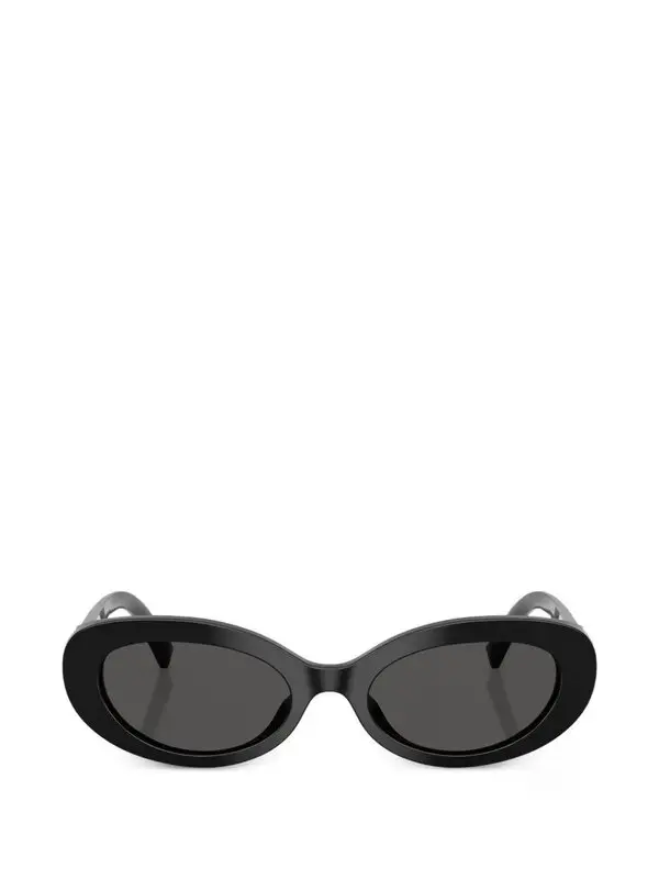 Dolce & Gabbana Oval-frame Sunglasses - Black