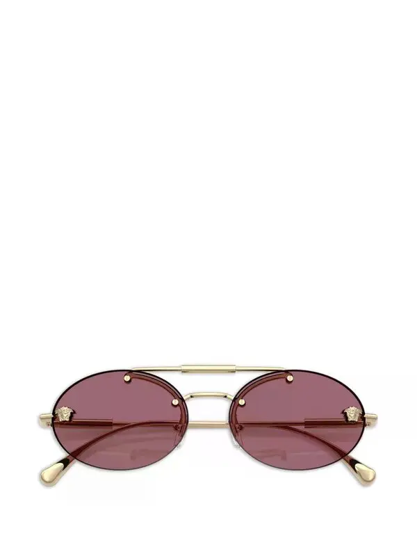 Versace Oval-frame Sunglasses