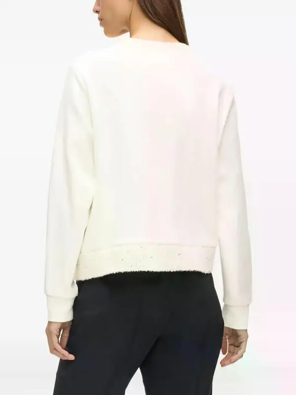 Karl Lagerfeld Bouclé Pocket Sweater