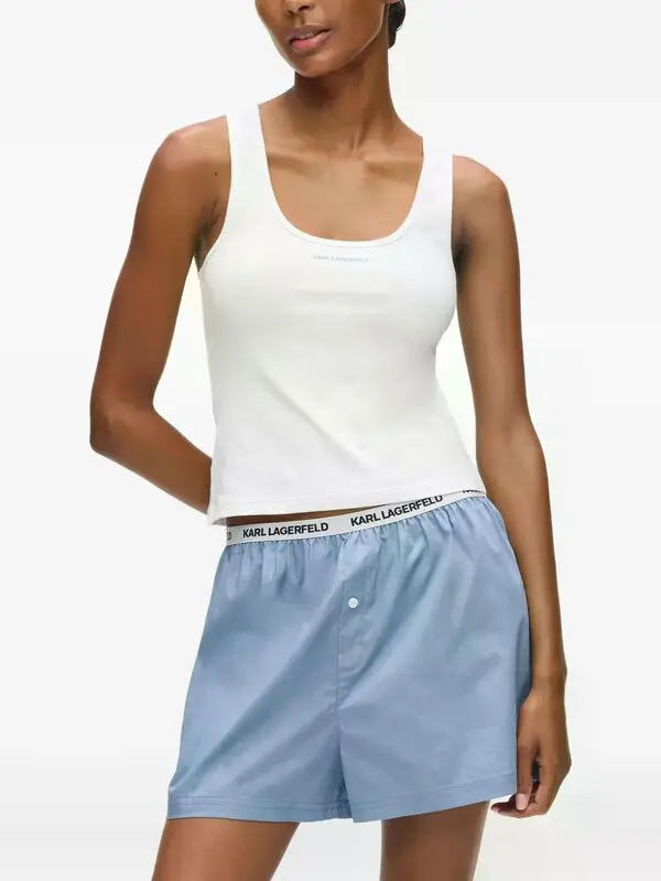Karl Lagerfeld Logo-detailing Pajamas