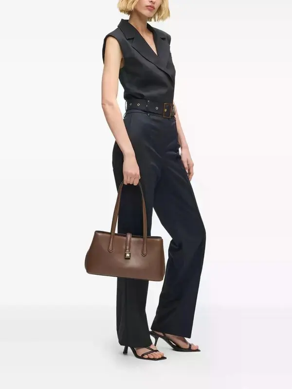 Karl Lagerfeld K/autograph Padlock Tote - Brown