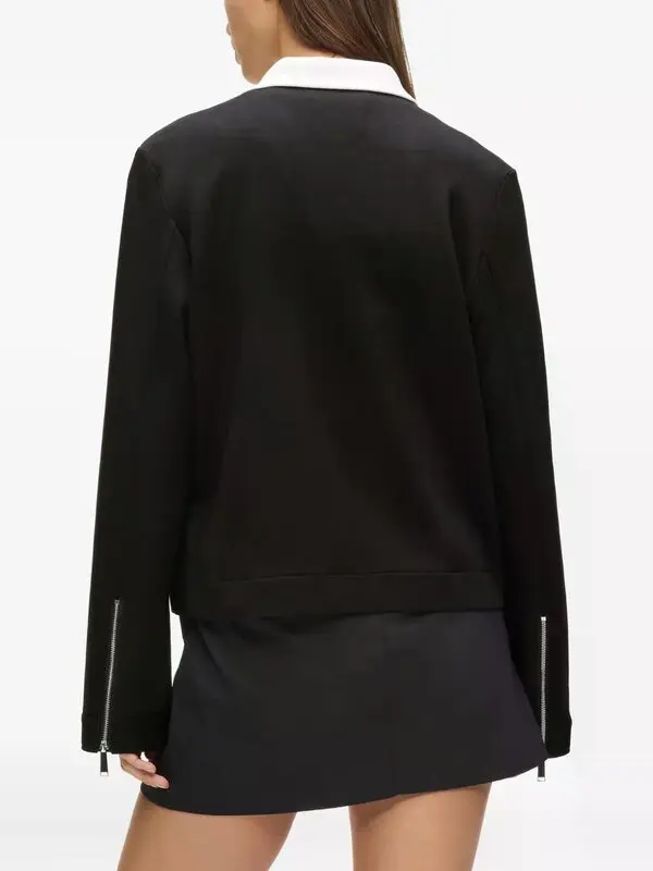 Karl Lagerfeld Zip-up Collar Jacket