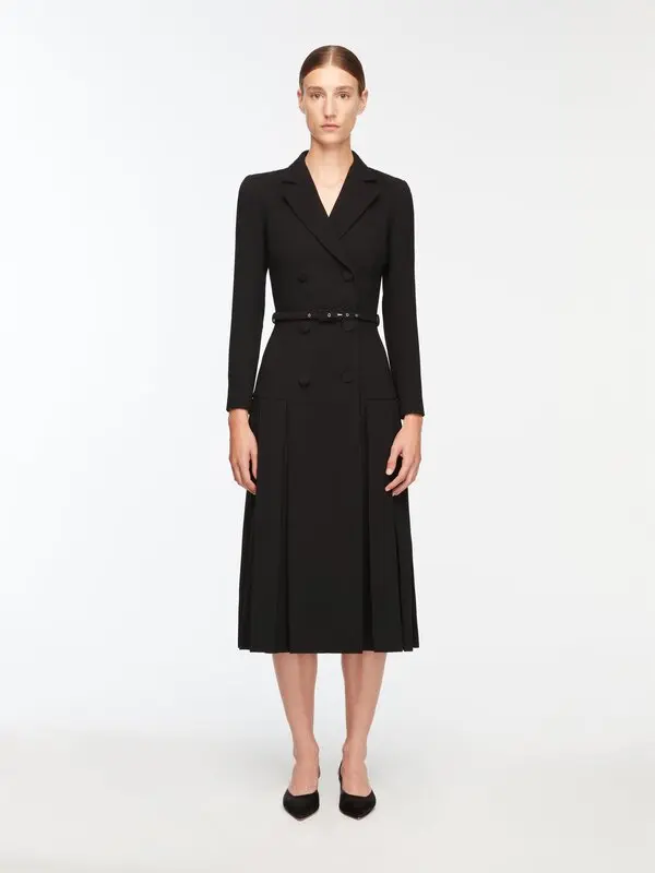 EMILIA WICKSTEAD Chaney Dress In Double Crepe